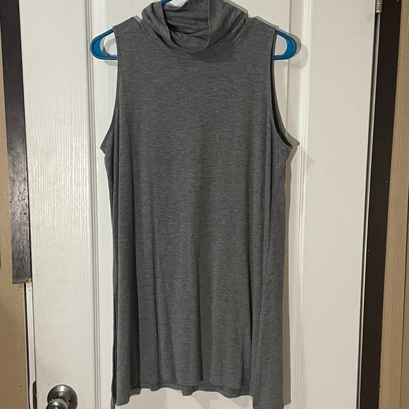 STYLUS | Dresses | Stylus Grey Turtleneck Shirt Dress | Poshmark
